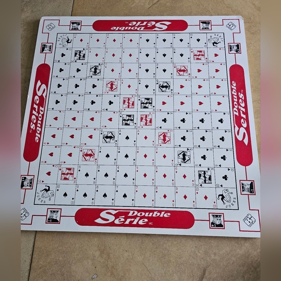 Toys | Games | Vintage Double Sequence Game Board Only Double Series ...